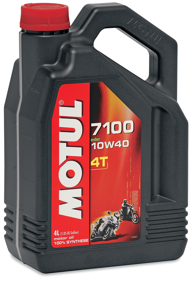 MOTUL 7100 4T Synthetic Motorcycle Oil - 10W-40 - 4Liters - Richmond ...