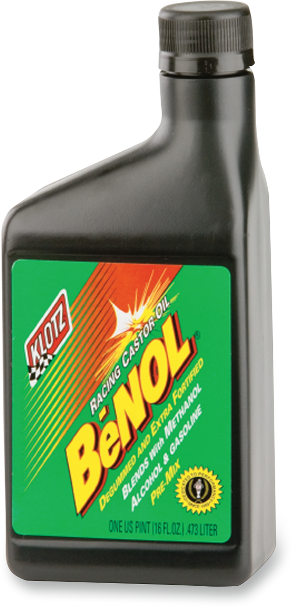KLOTZ OIL BeNOL® Racing 2-Stroke Pre-Mix Castor Oil - 1 pint - Richmond ...