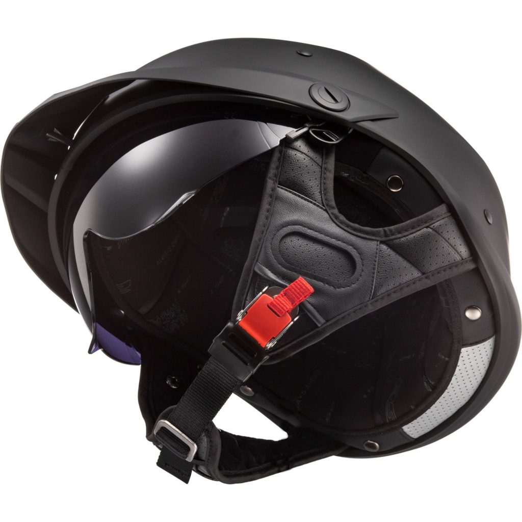 LS2 Helmets Rebellion Solid Motorcycle Half Helmet - Richmond Honda House